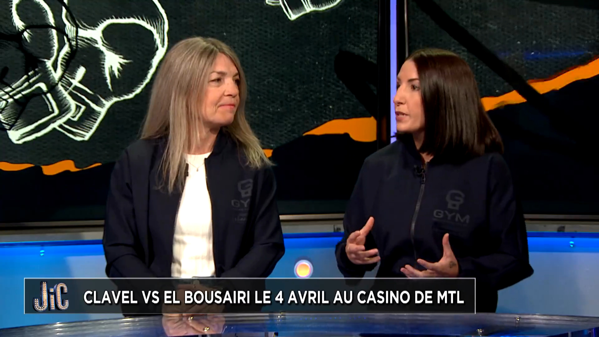 Kim Clavel et Danielle Bouchard en entrevue à «JiC»
