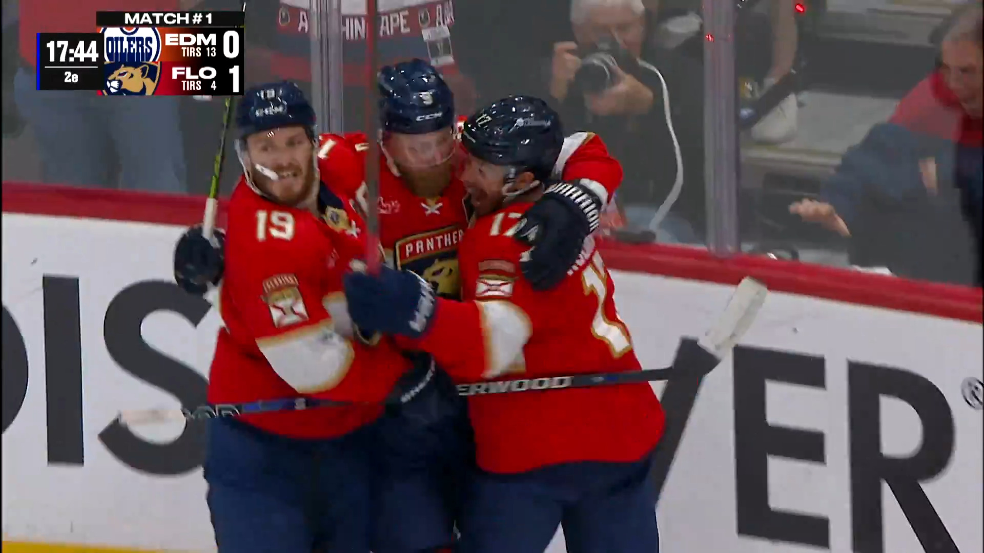 Evan Rodrigues double l'avance des Panthers