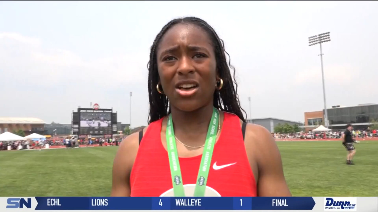 Nyla King Wins D-II State Championship in 100M, 200M and 400M | The Blade Video