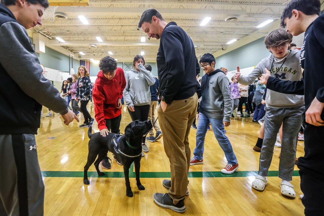 School facility dog introduced to students | The Blade Video