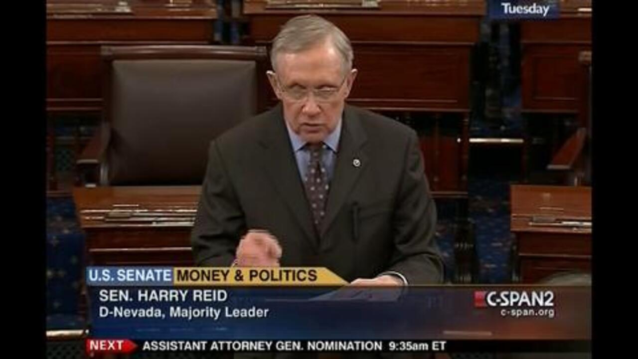 Harry Reid: Senate Republicans 'addicted to Koch' - POLITICO