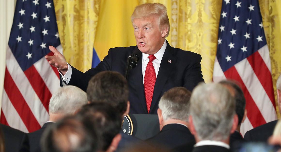 Key moments from Trump's first press conference since firing Comey ...