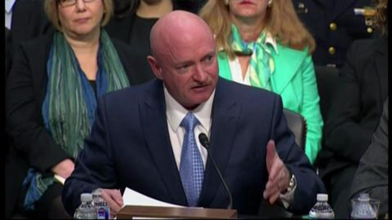 Mark Kelly testifies on gun violence - POLITICO
