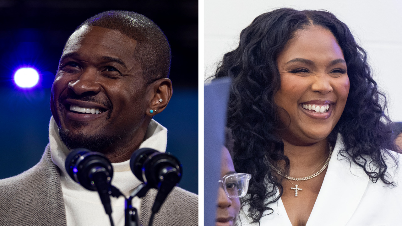 Usher, Lizzo join Harris on the campaign trail - POLITICO