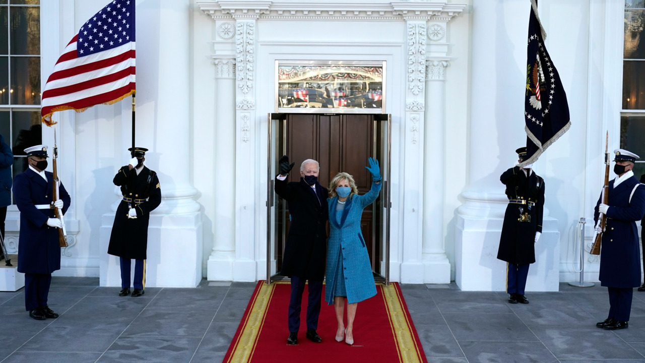 The Biden family arrives at the White House - POLITICO