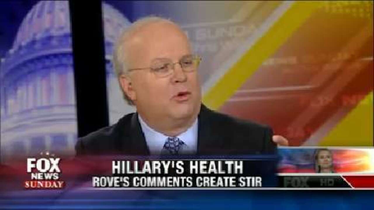 Sunday shows in 90 seconds: Karl Rove on Hillary Clinton, Dick Cheney ...