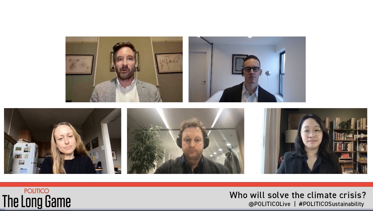 THE LONG GAME: Who will solve the climate crisis? Full program 2 - POLITICO