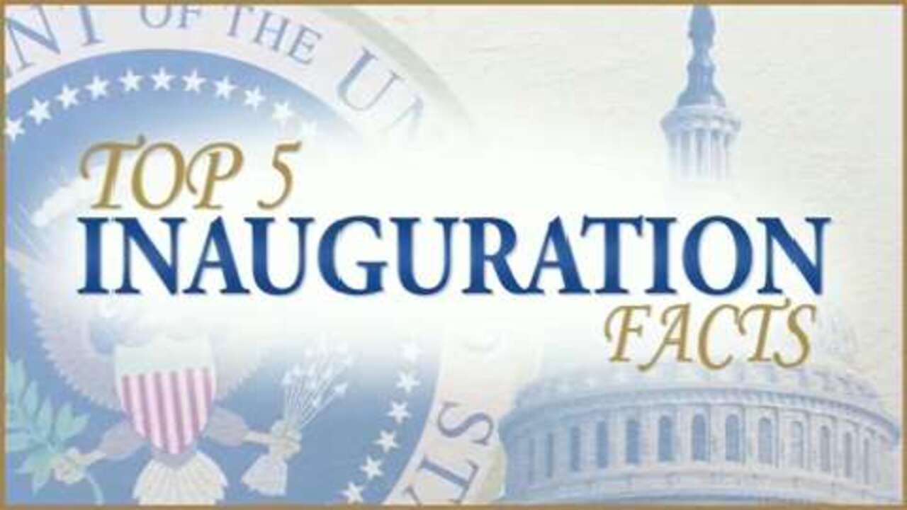 TOP 5: Inauguration fun facts - POLITICO