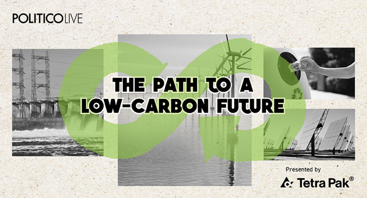 The Path to a Low-Carbon Future - Full Program - POLITICO