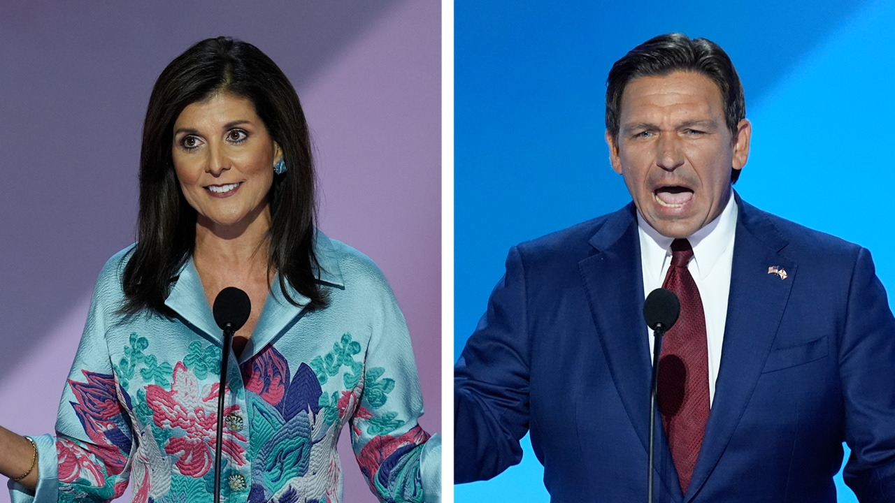 Haley, DeSantis throw support behind Trump at RNC - POLITICO