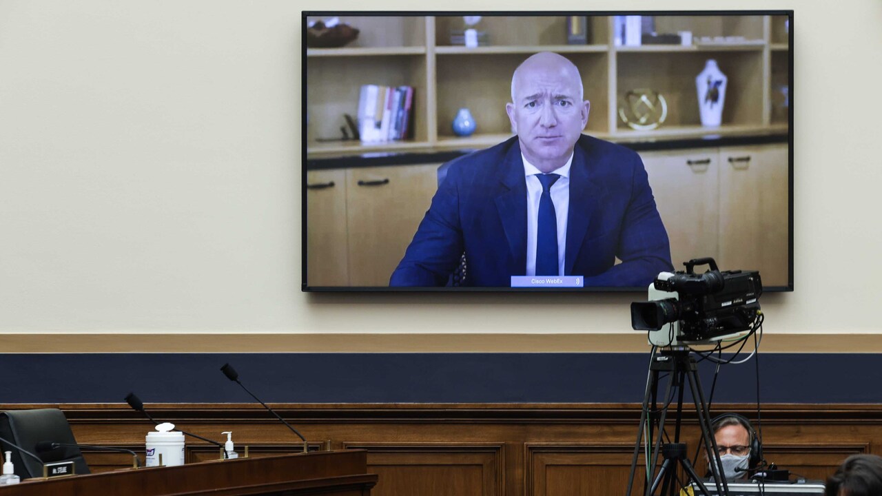 Jeff Bezos delivers testimony at Judiciary tech probe - POLITICO