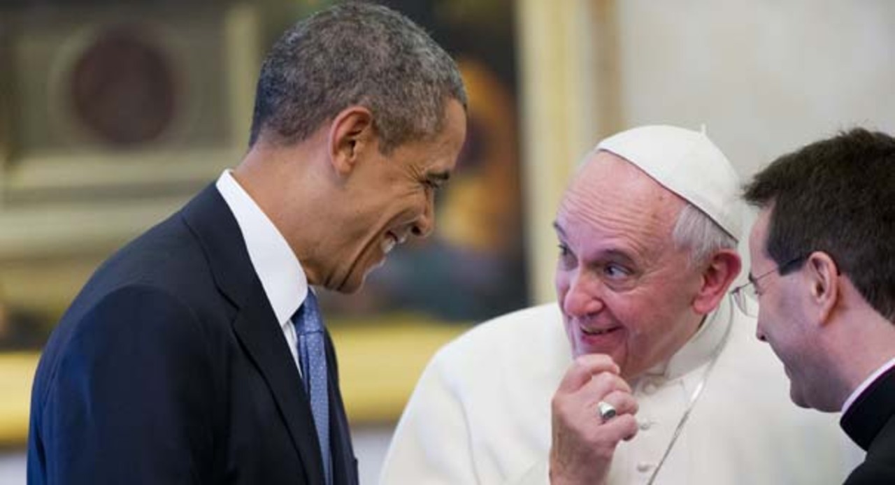 Obama meets the Pope: Carrie Budoff Brown reports - POLITICO