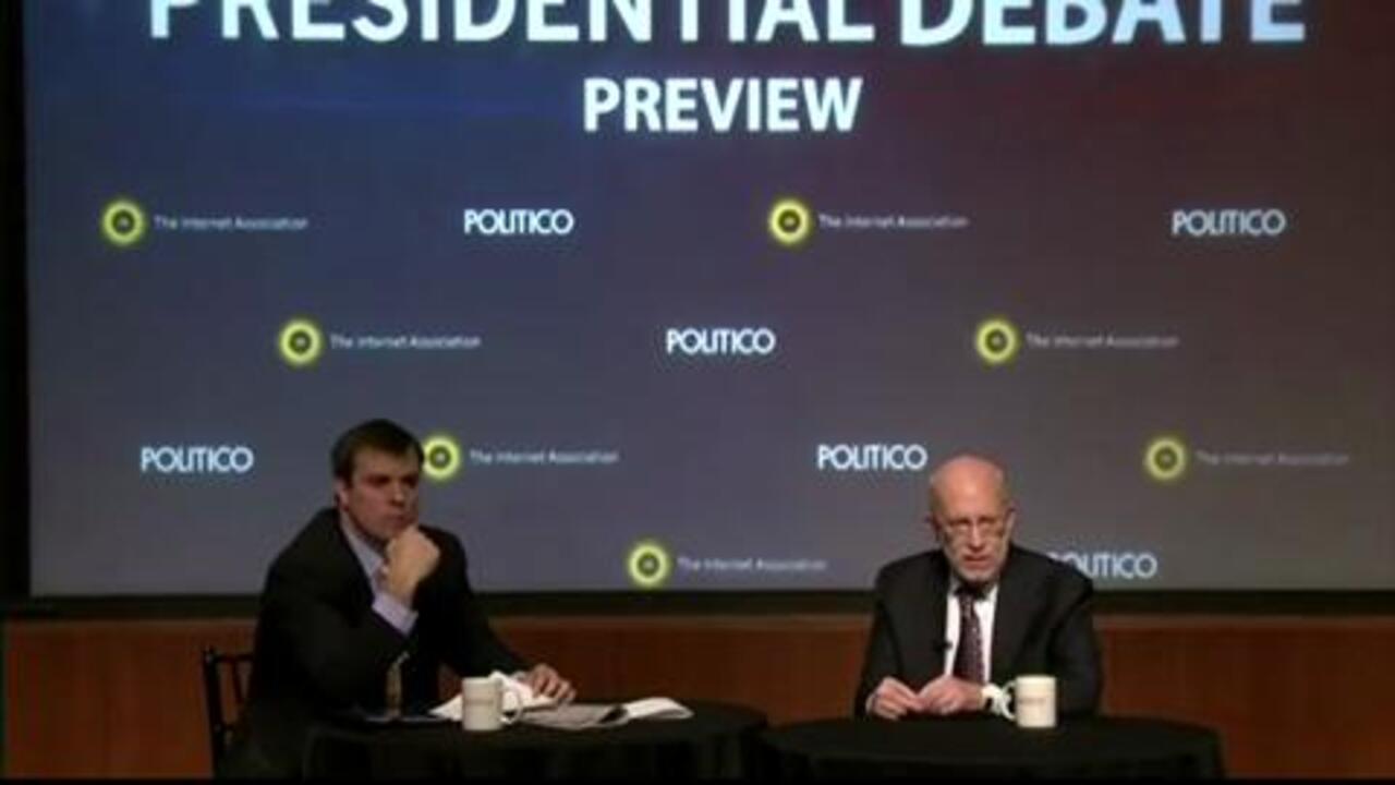 Ben Ginsberg at POLITICO's Debate Preview - POLITICO