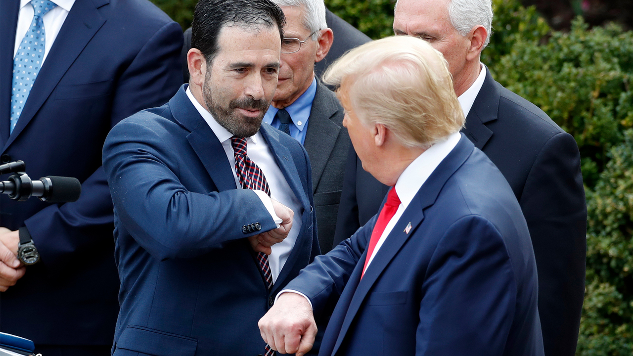 Trump learns about the elbow bump - POLITICO