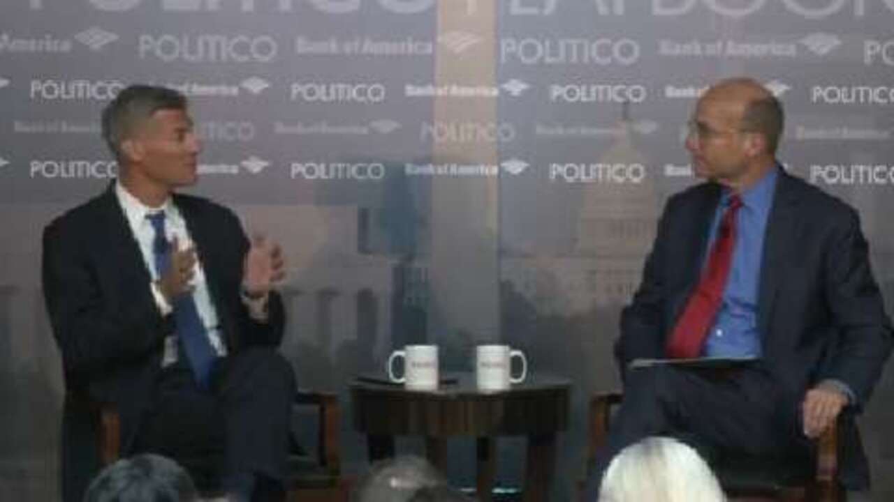 Playbook Lunch with CEA Chairman Alan Krueger - POLITICO