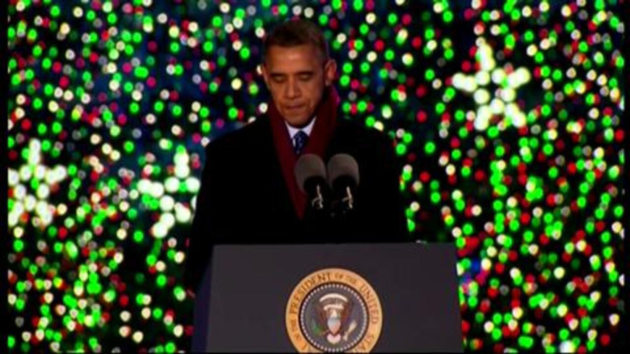 President Obama speaks at National Christmas Tree lighting - POLITICO