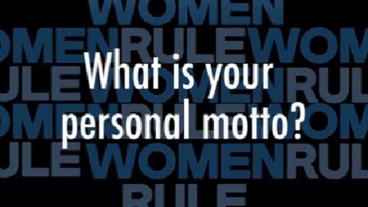 What is your personal motto? - POLITICO