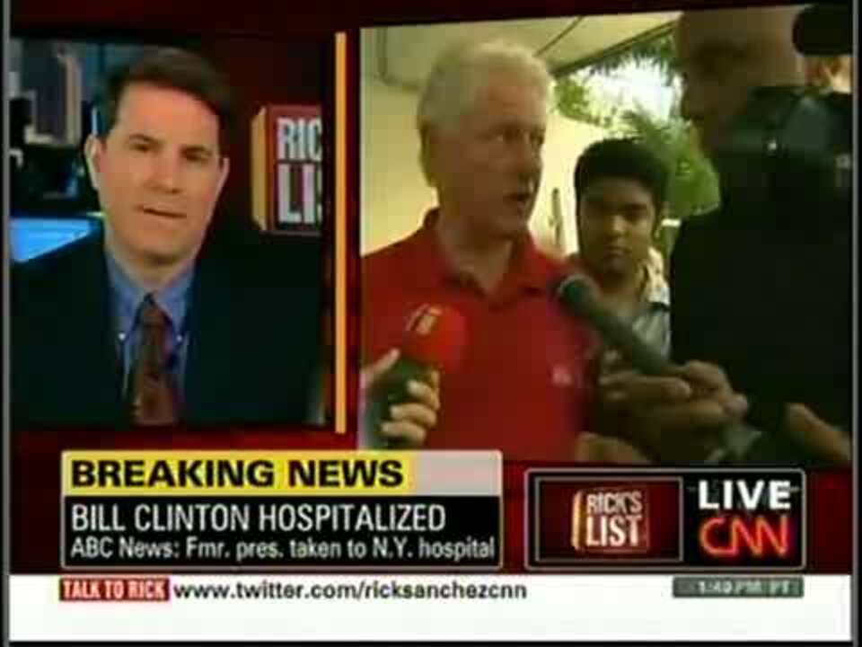Bill Clinton hospitalized - POLITICO