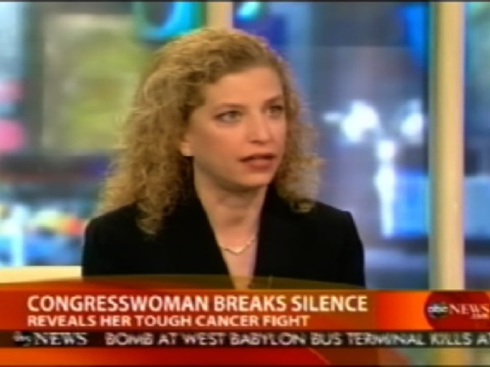 Wasserman-Schultz on Breast Cancer - POLITICO