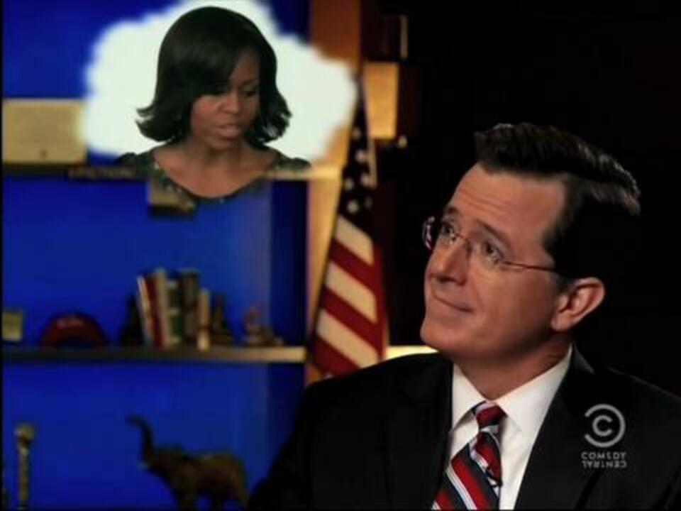 Michelle Obama jokes on 'Colbert Report' - POLITICO