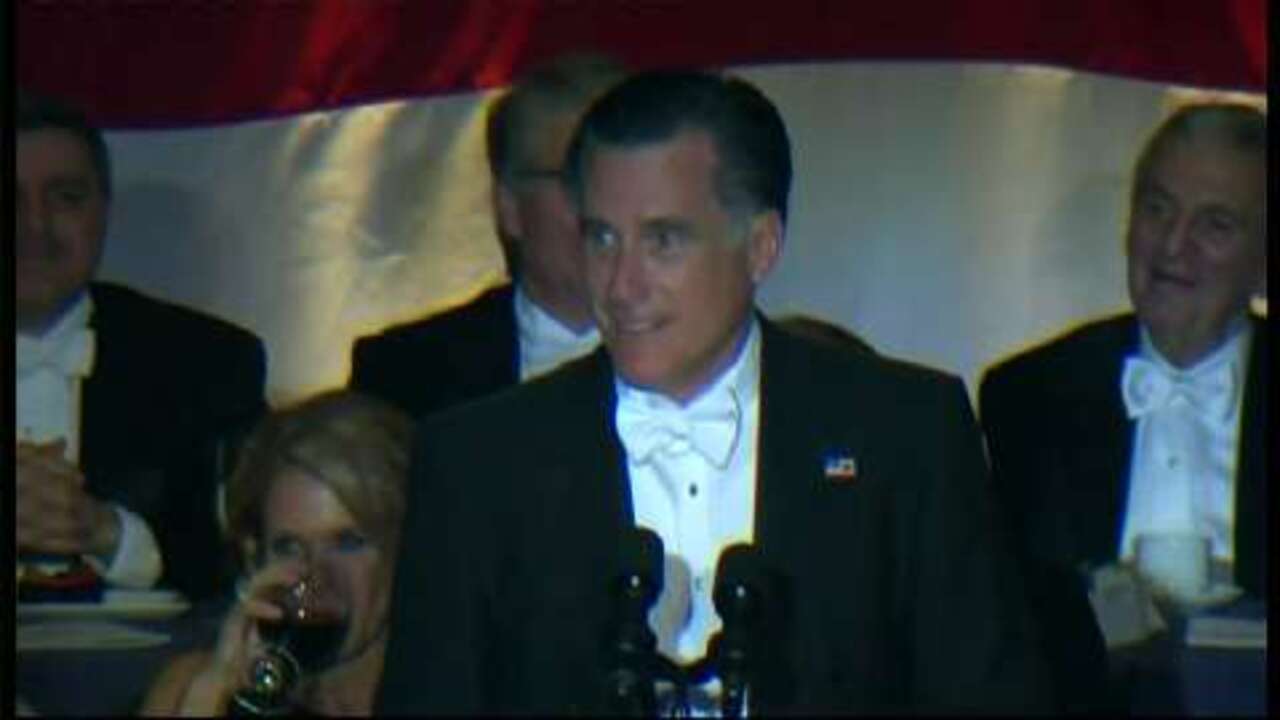 Romney cracks jokes at Al Smith Dinner - POLITICO