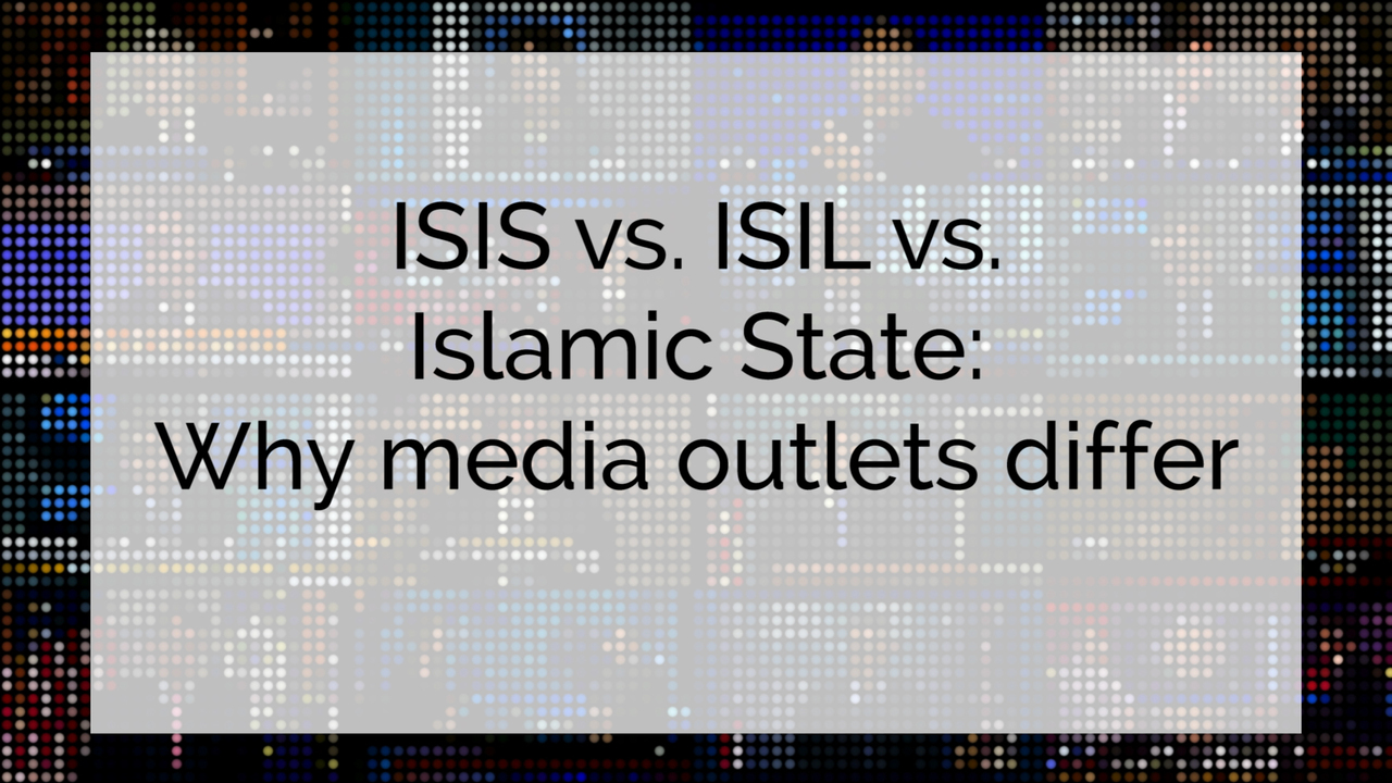 ISIS vs. ISIL vs. Islamic State: Why media outlets differ - POLITICO