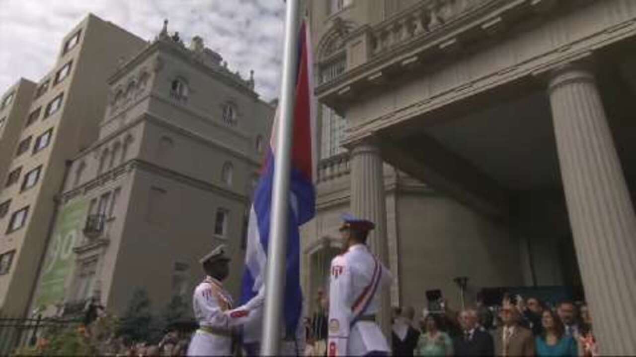 Cuban embassy opens in DC - POLITICO