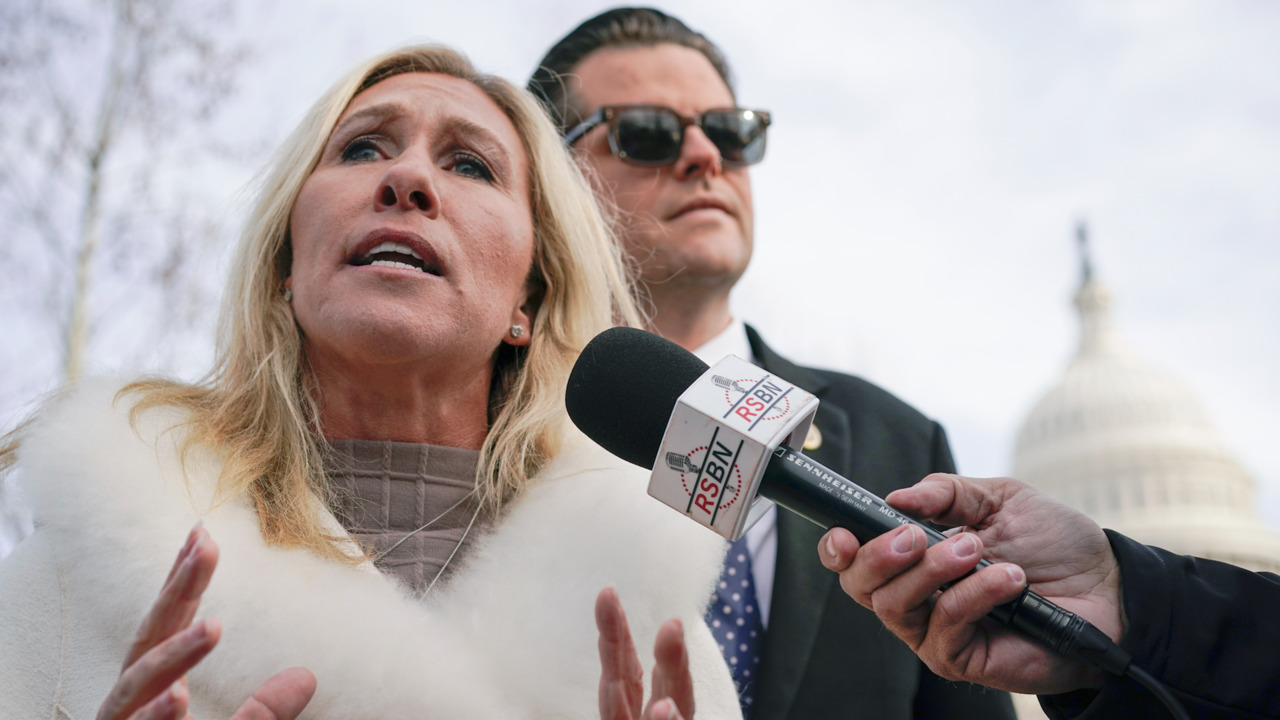 Rep. Greene: The Republican voice 'has been smeared' - POLITICO