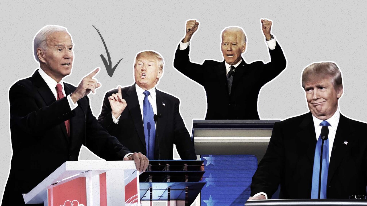 Here’s what a body language expert has to say about Biden and Trump ...