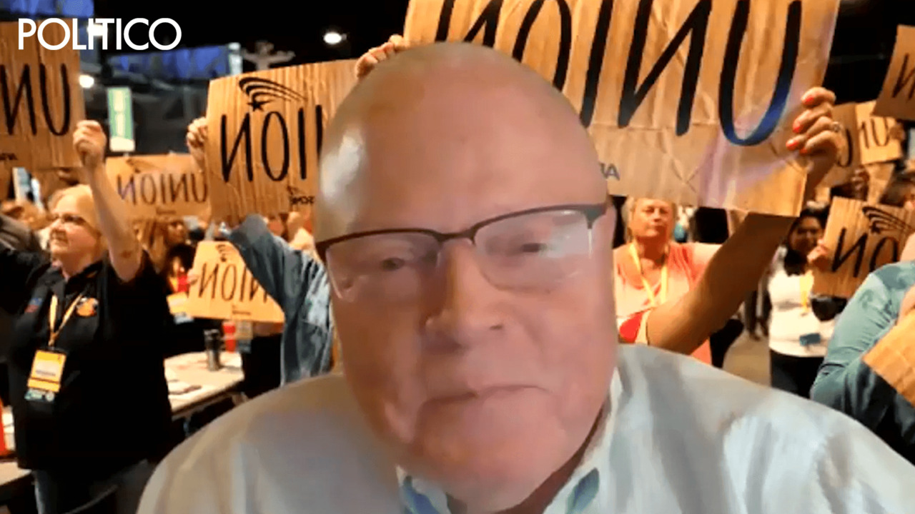 Politico Playbook Interview with Lee Saunders, President, AFSCME - POLITICO