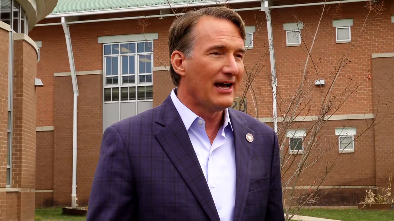'Major difference': Youngkin touts early voting efforts in Virginia ...