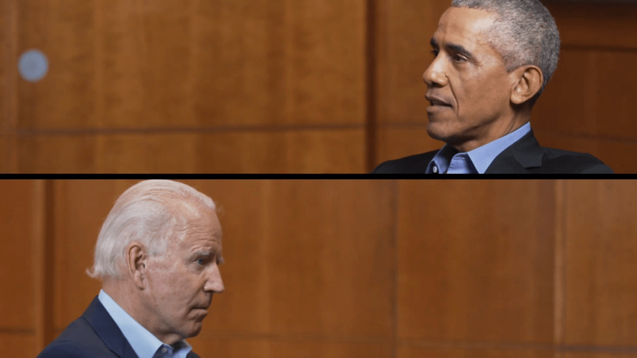 Biden and Obama sit down for a socially distanced conversation - POLITICO