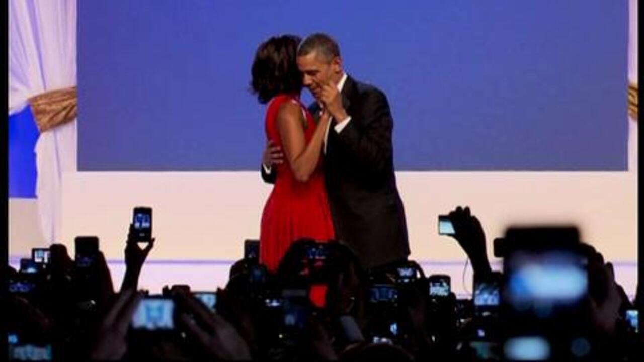 Obamas dance at public Inauguration ball - POLITICO