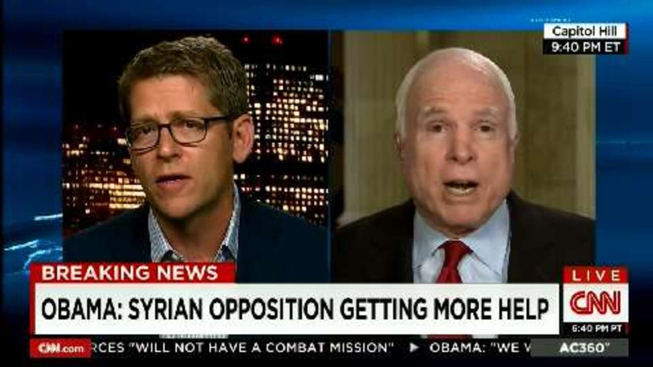 Jay Carney v. John McCain on CNN - POLITICO