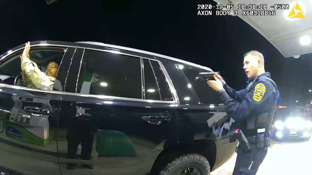 Cops Draw Guns on a Black Army Officer, Pepper Spray Him, Force Him to ...