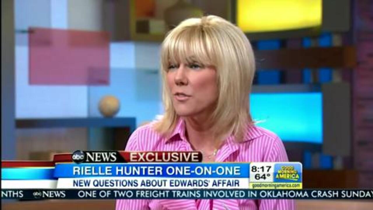 Rielle Hunter: Not a couple with Edwards - POLITICO