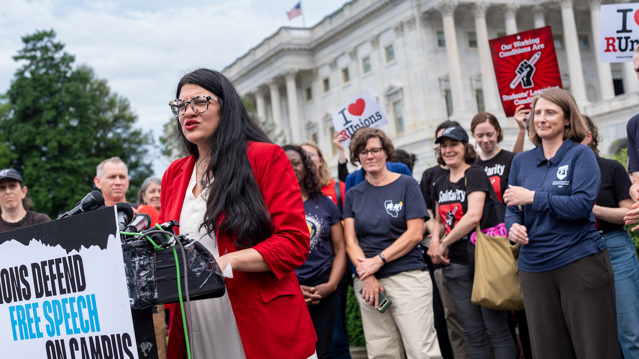 Tlaib to colleges: 'Exercise restraint' against student protesters ...