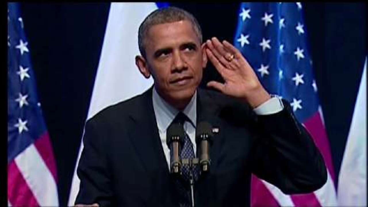Obama heckled in Jerusalem: 'Made me feel at home' - POLITICO