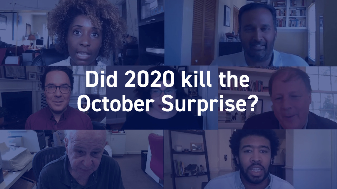Did 2020 kill the October Surprise? - POLITICO