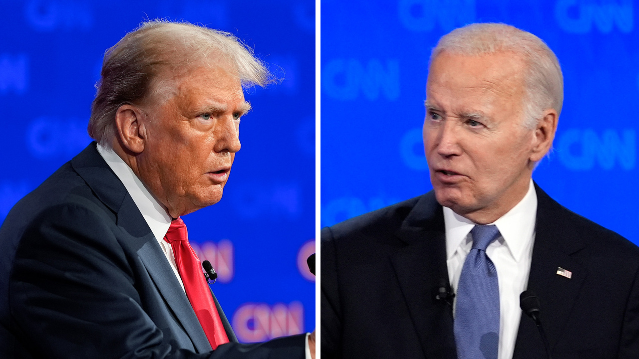 Biden, Trump spar over abortion at first presidential debate - POLITICO