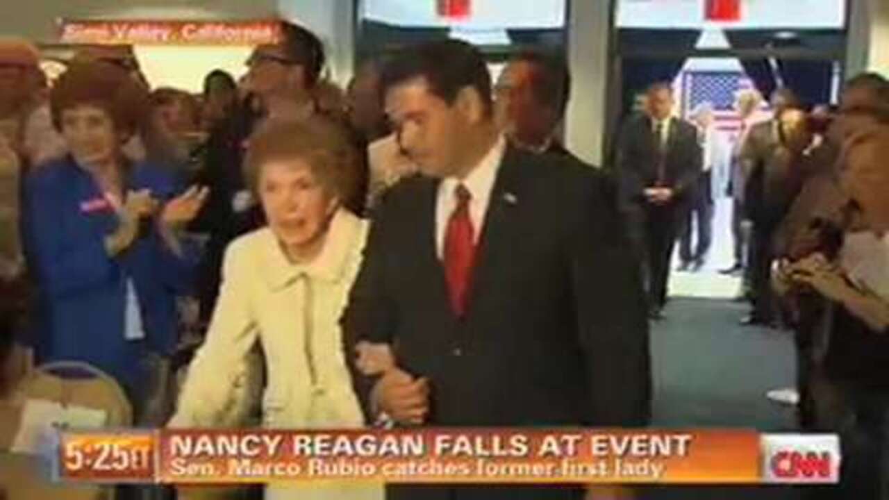 Sen. Marco Rubio breaks Nancy Reagan's fall - POLITICO
