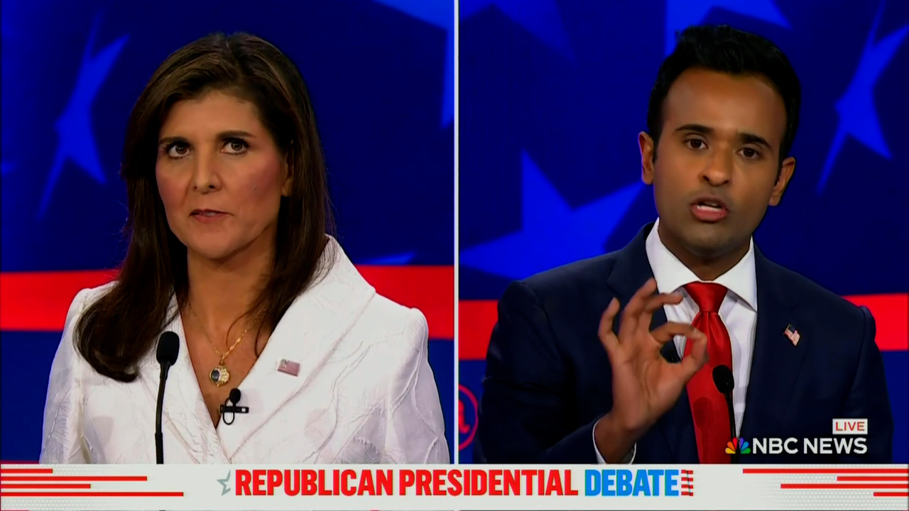 Nikki rolls her eyes - POLITICO