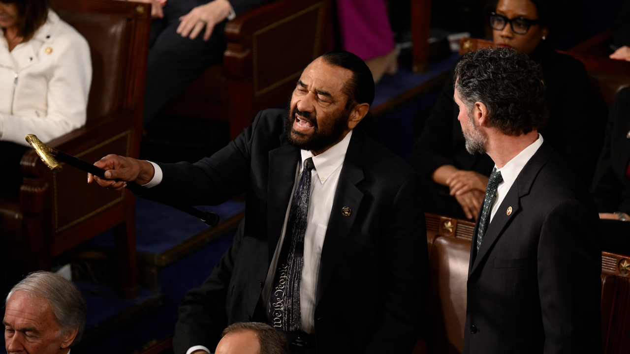 Democratic Rep. Al Green ejected from Trump joint address to Congress ...