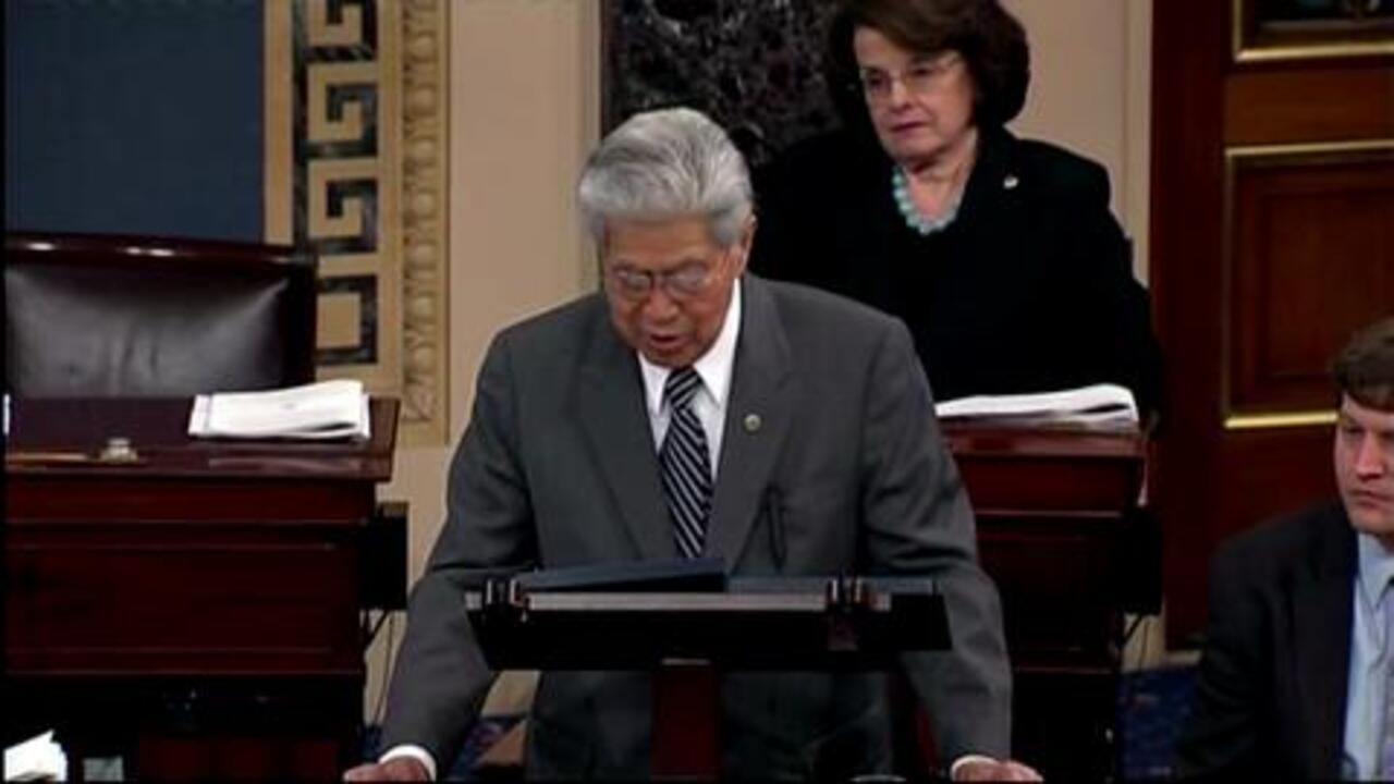 Daniel Akaka welcomes Brian Schatz - POLITICO
