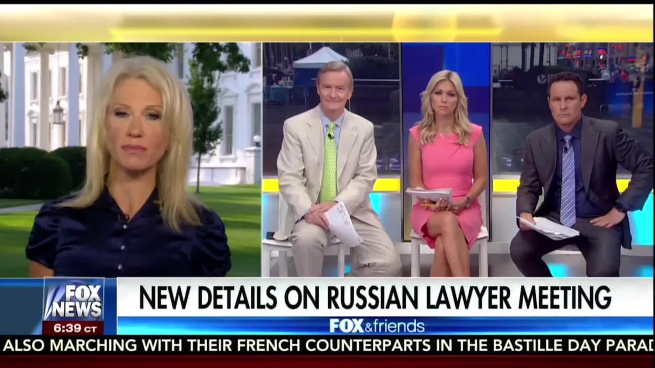 Conway: Hillary Clinton ‘one of the only people’ who believes in Russia ...