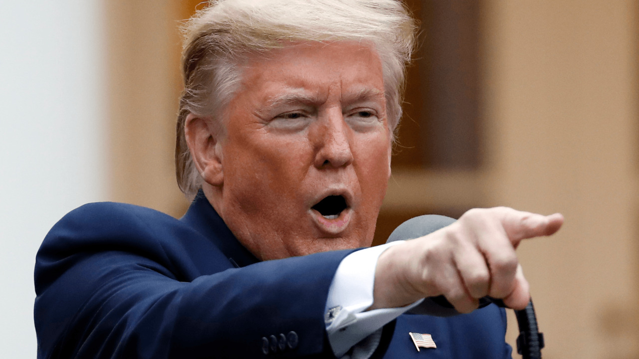 Fiery exchange between Trump and reporter on social distancing and ...