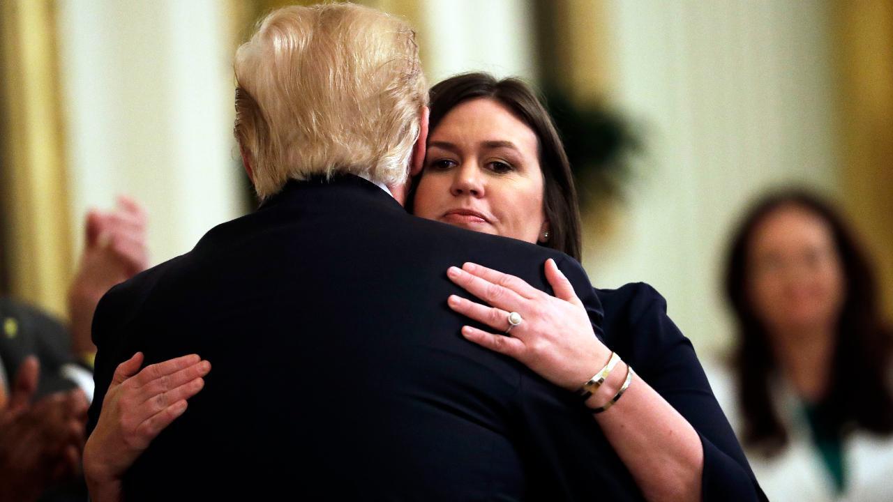A look back at some of Sarah Sanders' memorable moments - POLITICO