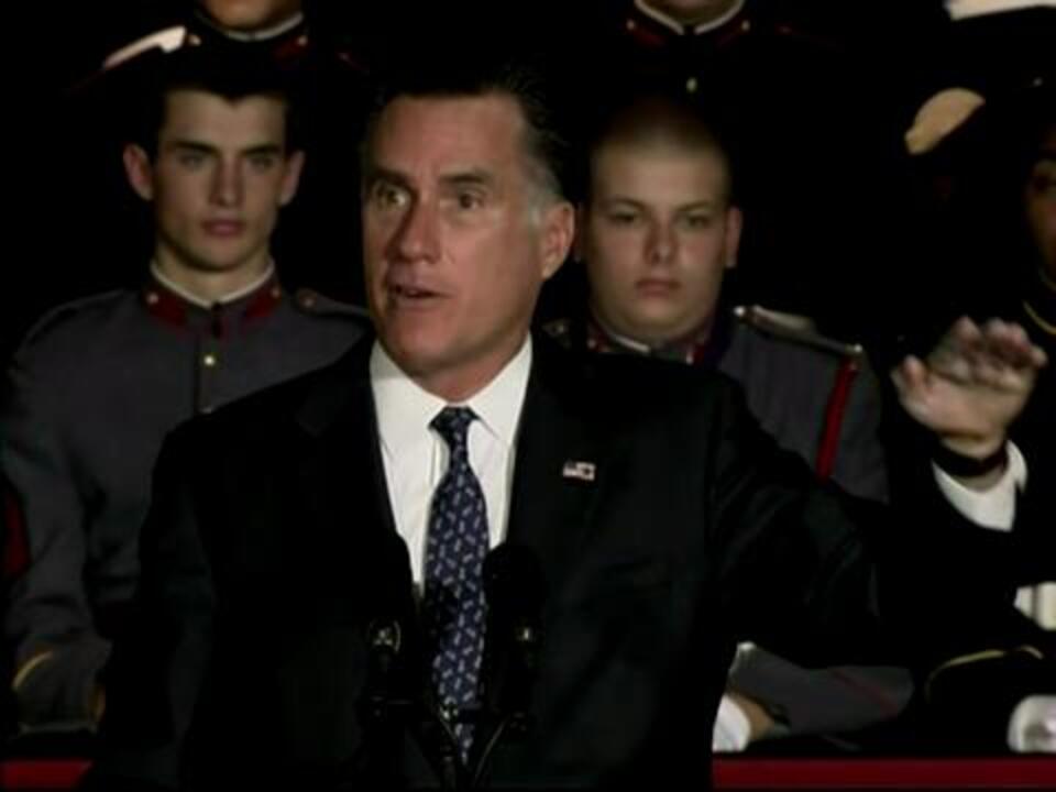 Mitt Romney campaigns at Valley Forge Military Academy - POLITICO