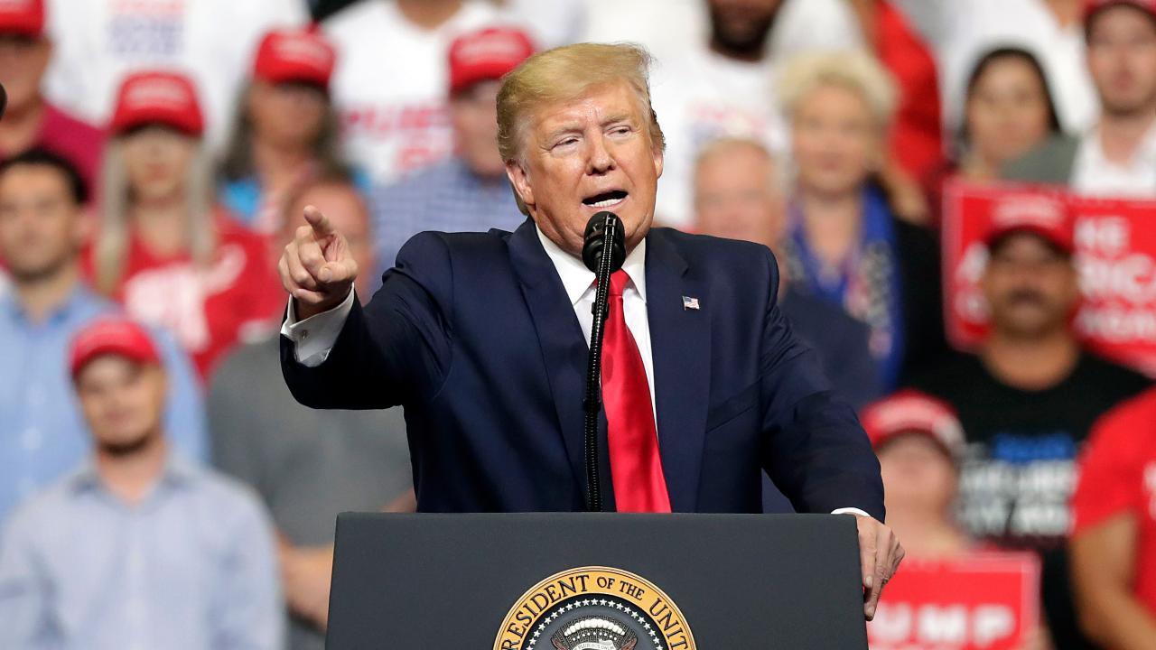 Trump's 2020 crusade: 'The swamp is fighting back so viciously and ...