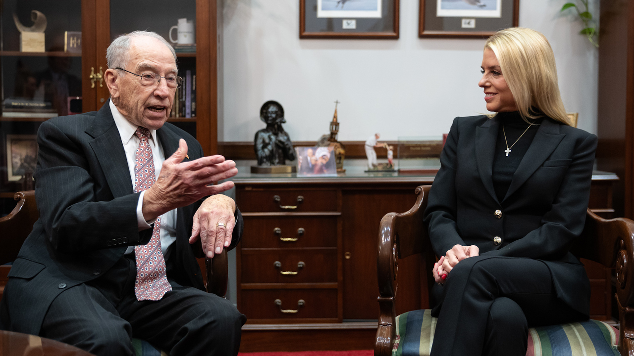 Grassley congratulates Pam Bondi, Trump's new AG pick - POLITICO